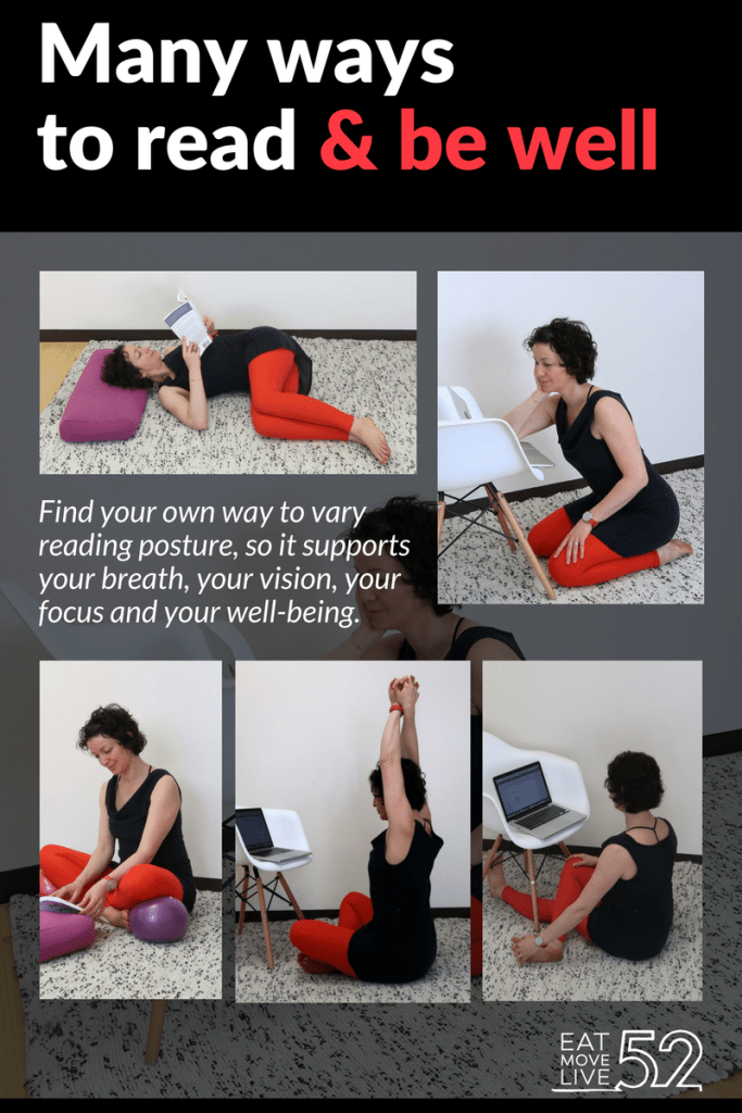 Dynamic reading positions for book lovers | MOVE WELL STUDIO